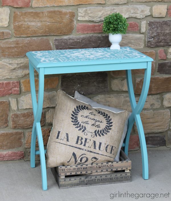 24 Ideas for Small Table Makeovers - Girl in the Garage®