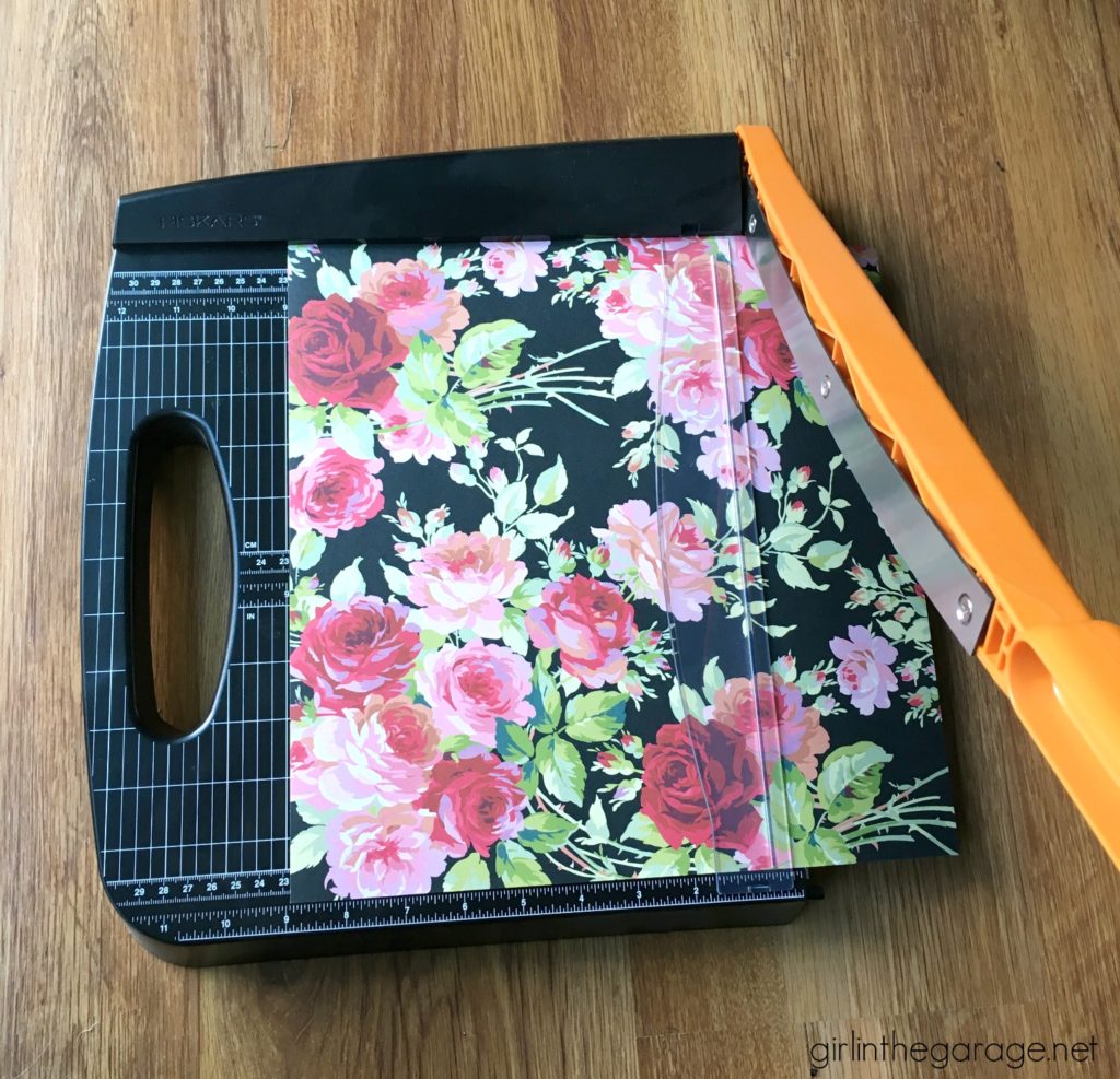 How to Decoupage Furniture - Girl in the Garage®