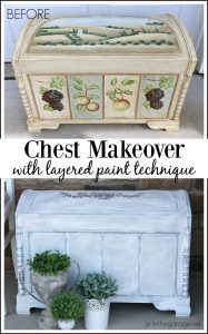 Chest Makeover + Layered Paint Technique - Girl in the Garage®