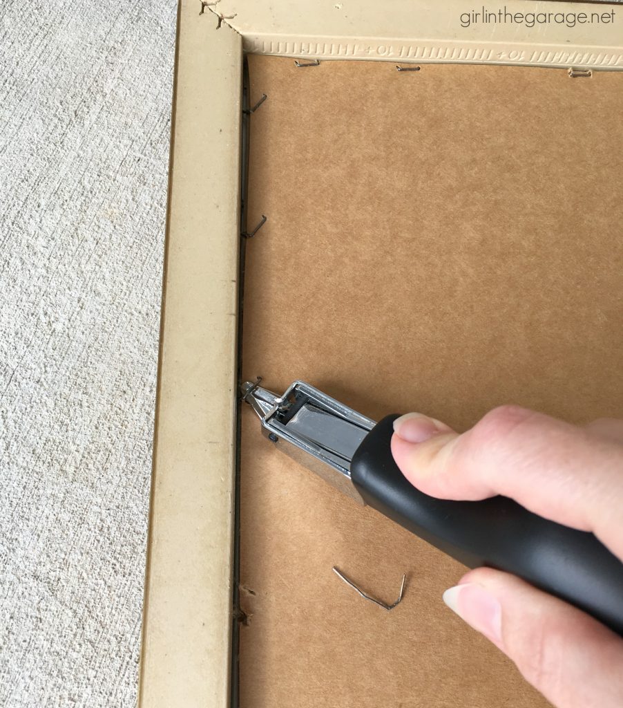 Thrifted Art Makeover (Easy DIY Gather Sign) - Girl in the Garage®