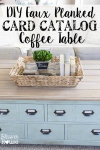 21 Amazing DIY Card Catalogs and Industrial Storage Makeovers - Girl in ...