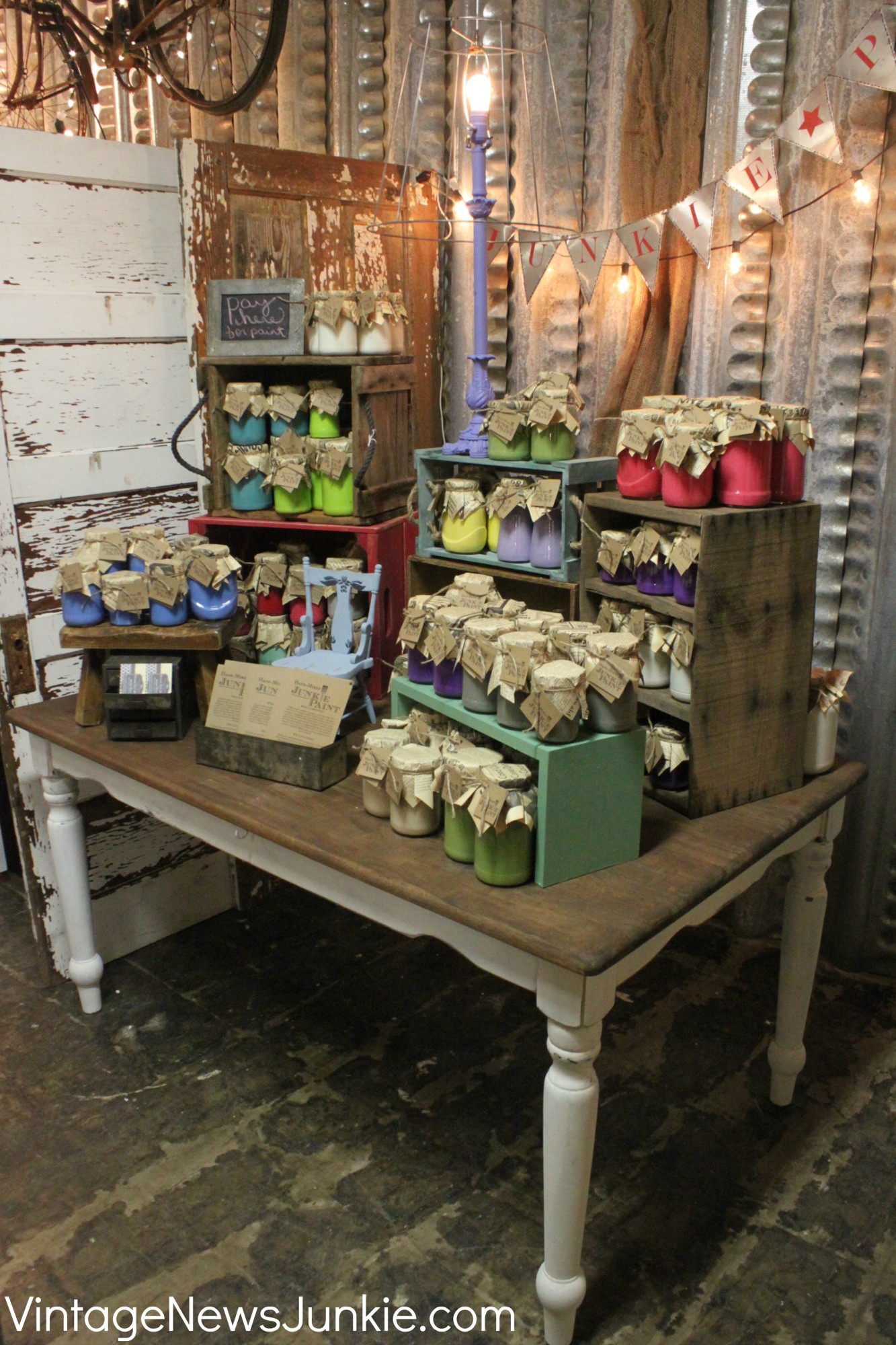 Market and Craft Fair Booth Display Ideas - Girl in the Garage®