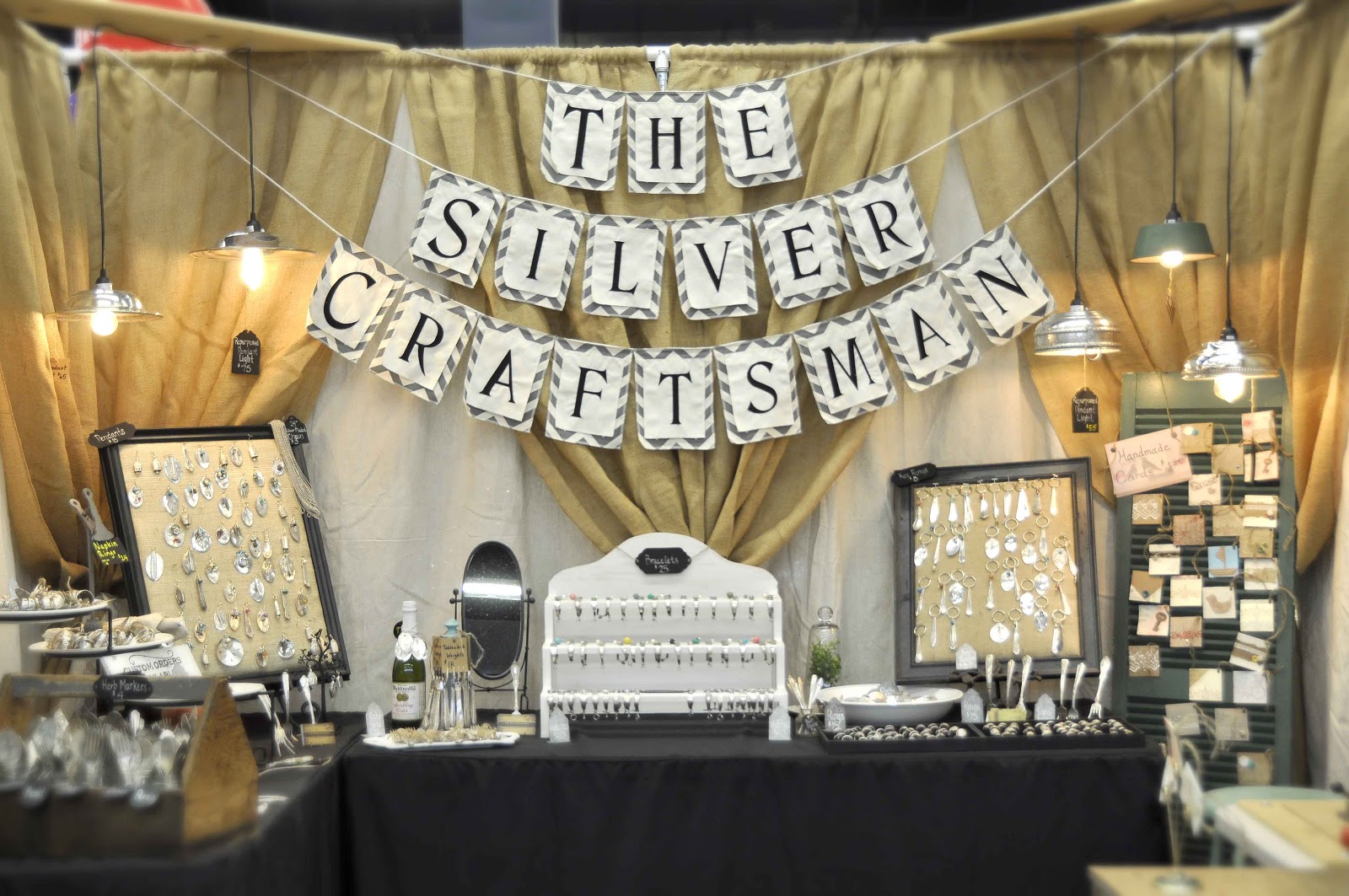 Market and Craft Fair Booth Display Ideas - Girl in the Garage®