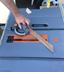 DIY Wood Mosaic Table Top - Girl in the Garage®