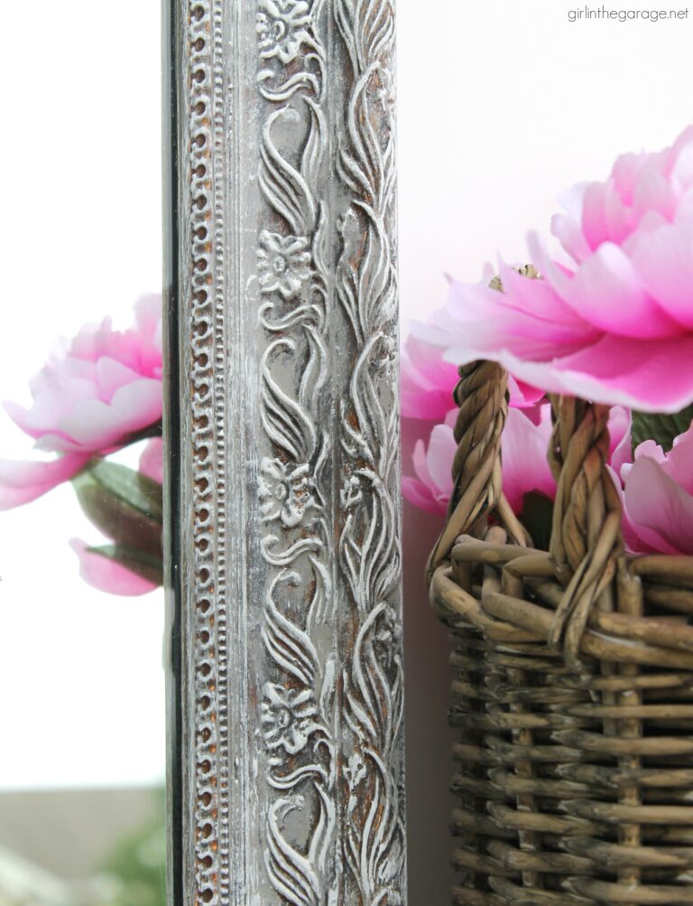 Painting a Mirror Frame: Easy Yet Stunning Ideas - Girl in the Garage®