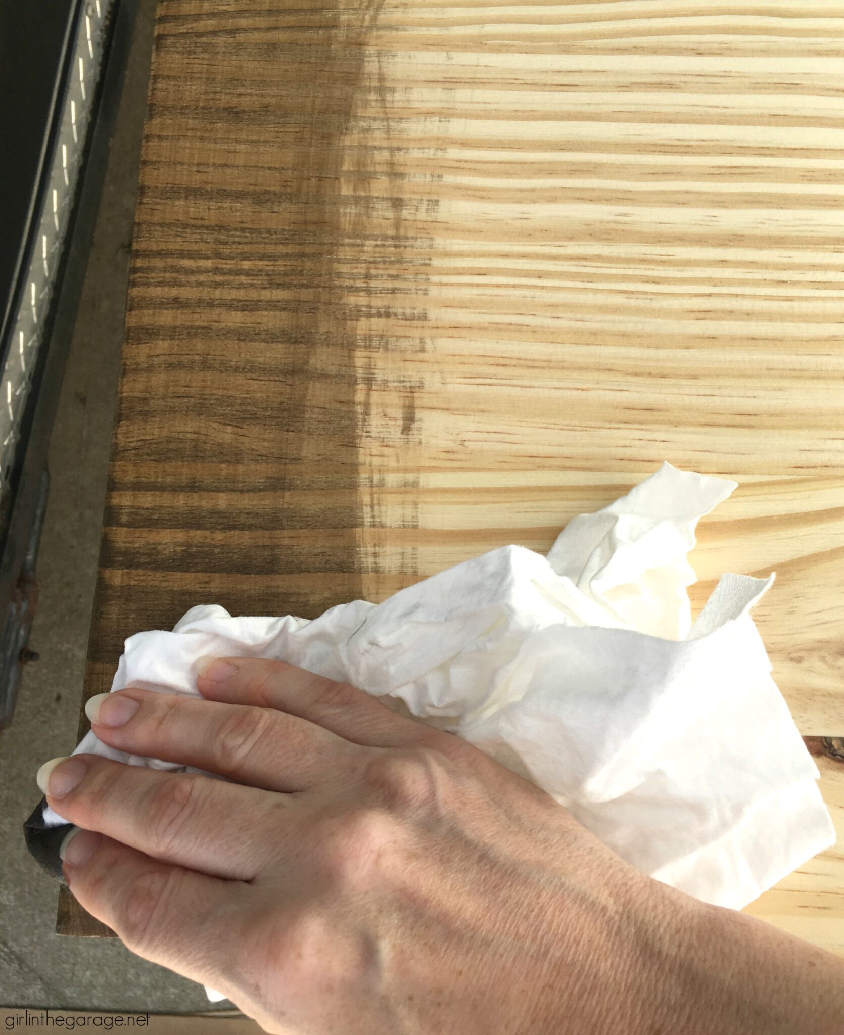 How to Stain Wood: Refinished Card Catalog - Girl in the Garage®