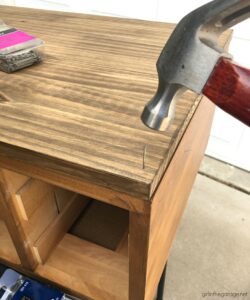 How to Stain Wood: Refinished Card Catalog - Girl in the Garage®