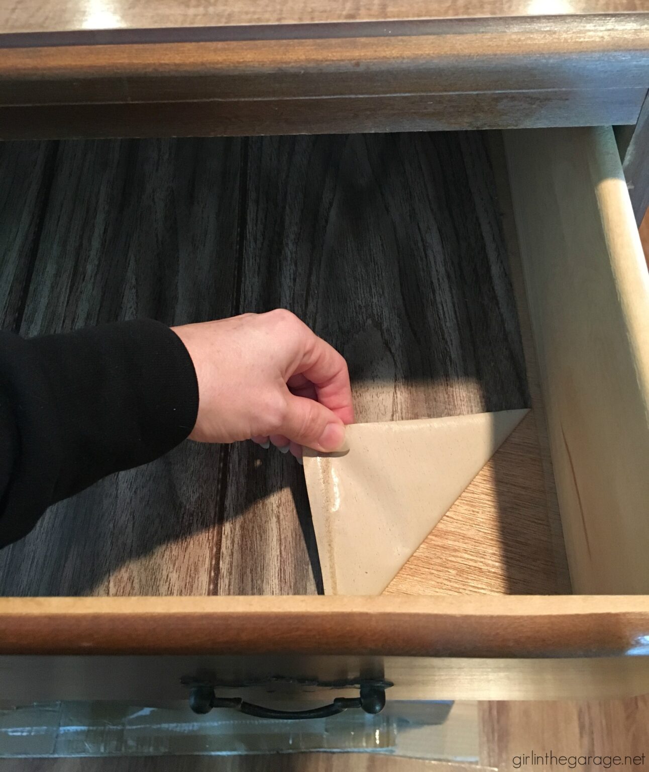 How to Paint Stripes on a Dresser - Girl in the Garage®