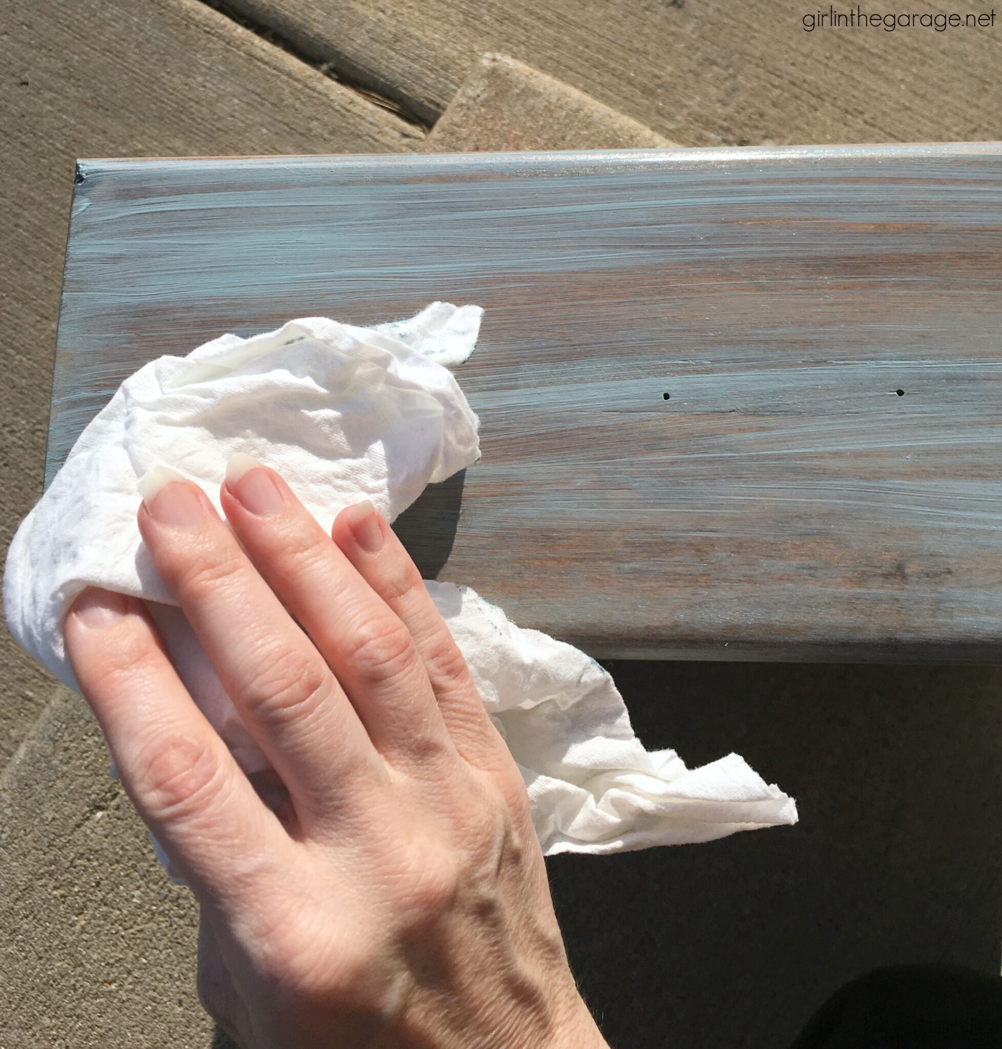 Beautiful Blue Painted Furniture Ideas - Girl in the Garage®