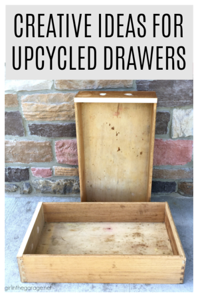Creative Upcycled Drawer Ideas - Girl in the Garage®