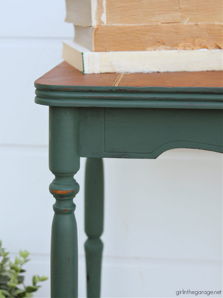 Gorgeous Green Painted Furniture - Girl in the Garage®