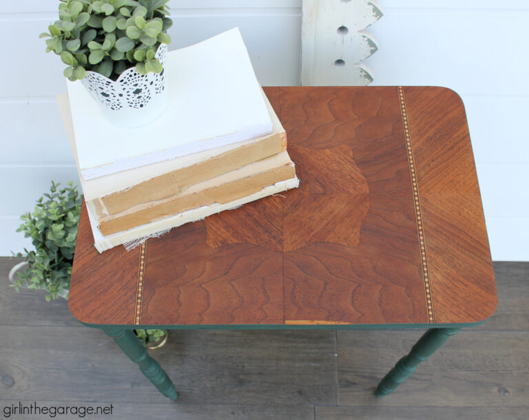 Gorgeous Green Painted Furniture - Girl in the Garage®