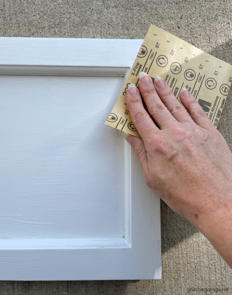 Repurposed Goodwill Art - Girl in the Garage®