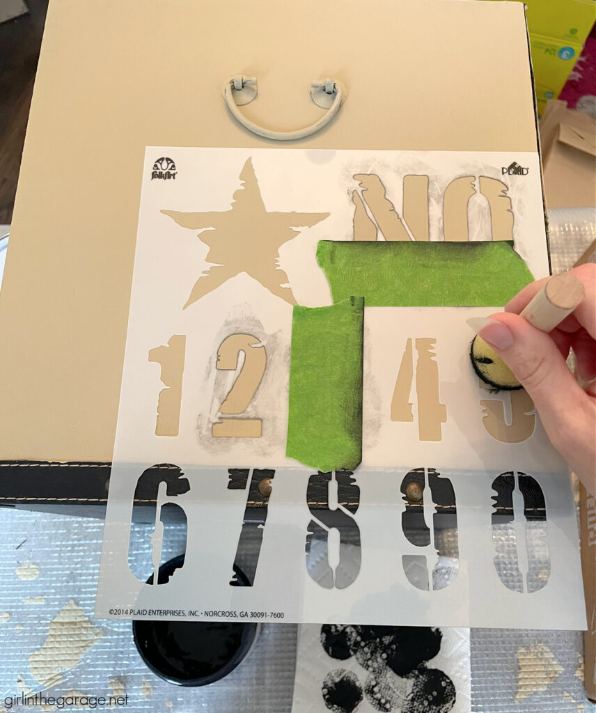 Painting a Thrifted Storage Box (Goodbye Roosters) - Girl in the Garage®