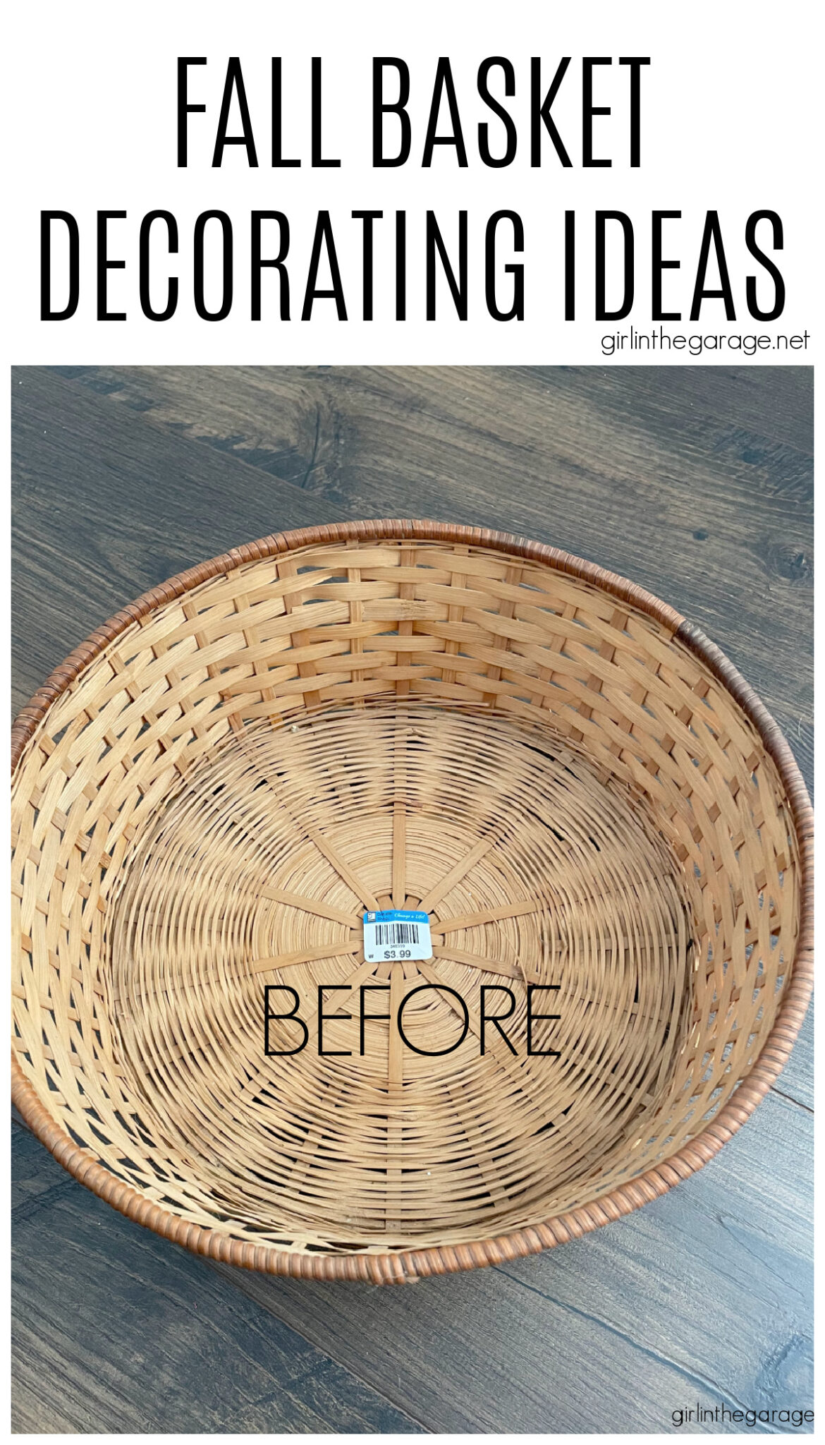 Fall Basket Ideas - Girl in the Garage®