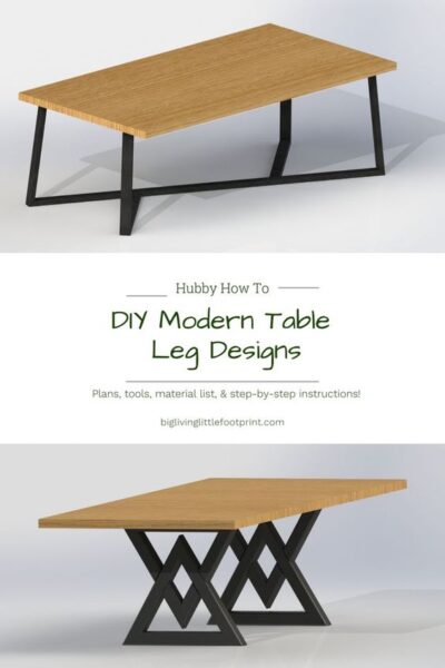 Creative DIY Table Legs for Fab Custom Furniture - Girl in the Garage®