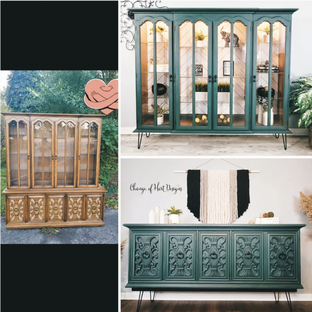 Best DIY Ideas to Repurpose an Old Hutch Top - Girl in the Garage®