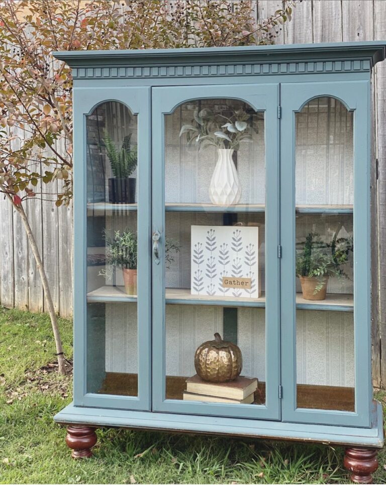 Best DIY Ideas to Repurpose an Old Hutch Top - Girl in the Garage®