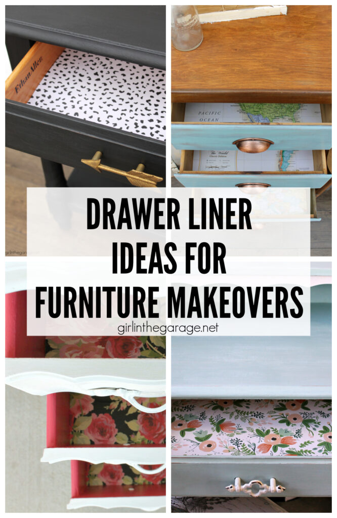 Budget-Friendly DIY Drawer Liner Ideas for Furniture - Girl in the Garage®